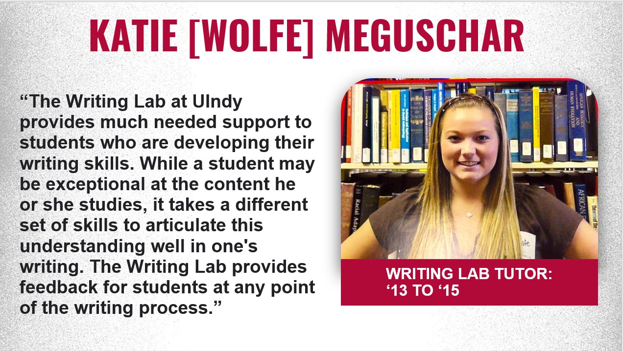 Writing Lab Celebrates 40 Years of Building Better Writers - UIndy 360
